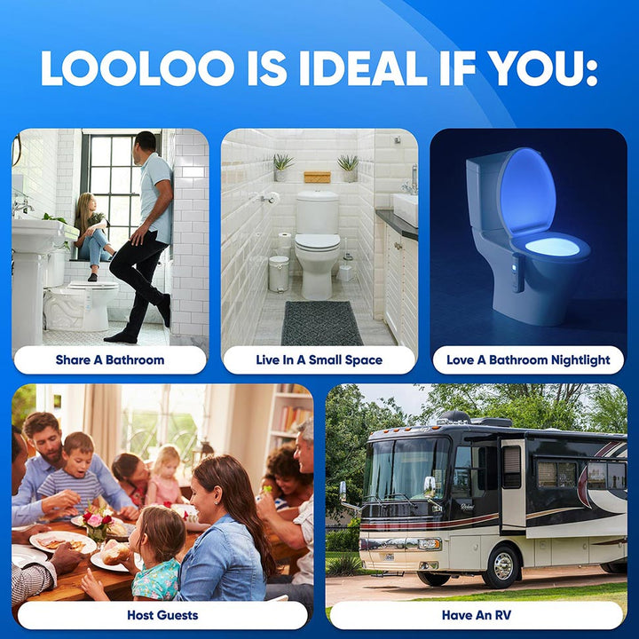 LooLoo Touch-Free Toilet Freshener
