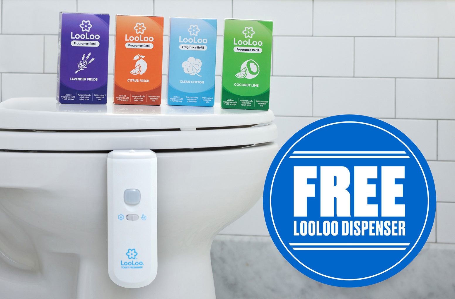 LooLoo - Automatic Toilet Freshener